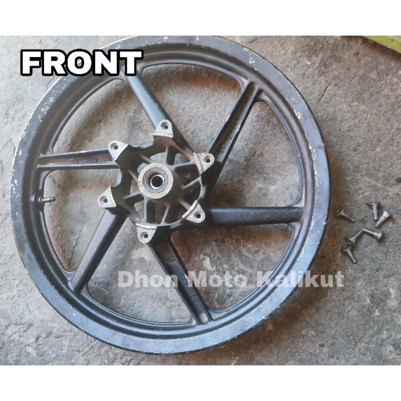 REAR & FRONT WHEEL MAGS ROUSER 180 200 220 Secondhand genuine | Shopee ...