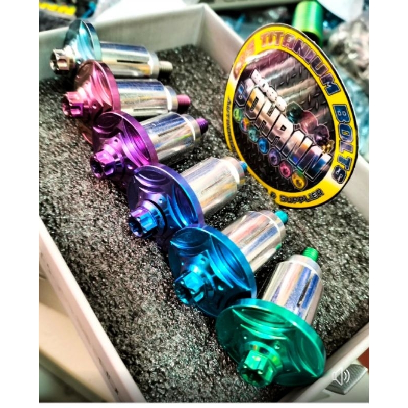 titanium gr5 bar end star sold per pair | Shopee Philippines