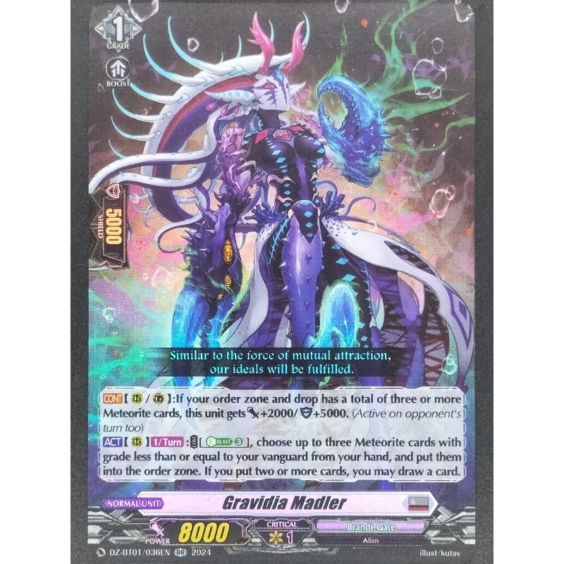 Gravidia Madler (DZ-BT01/036EN RR) - Cardfight!! Vanguard DZ [DZBT01 ...