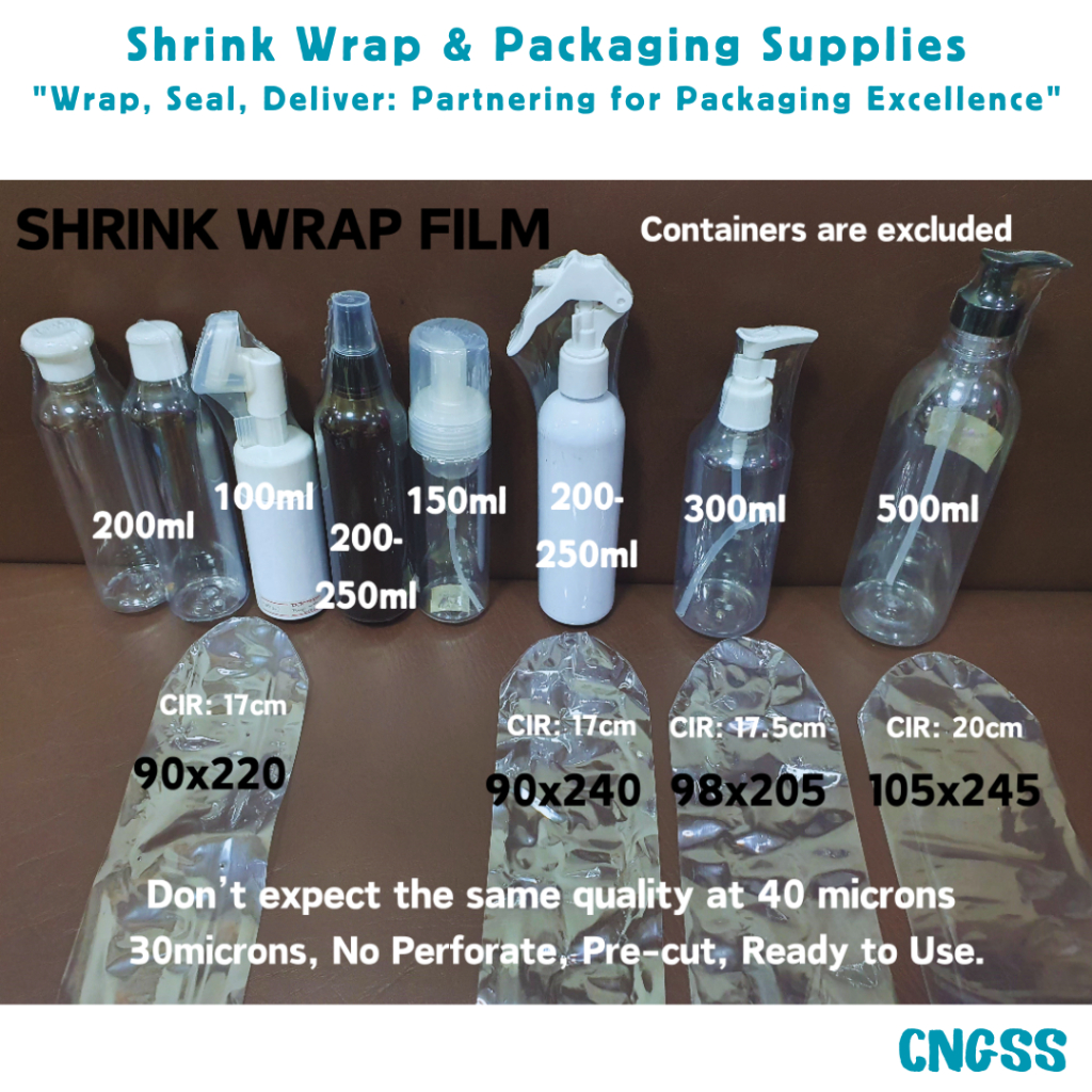 Shrink Wrap Plastic Packaging /Shrinkable Plastic Sealer Tape for ...