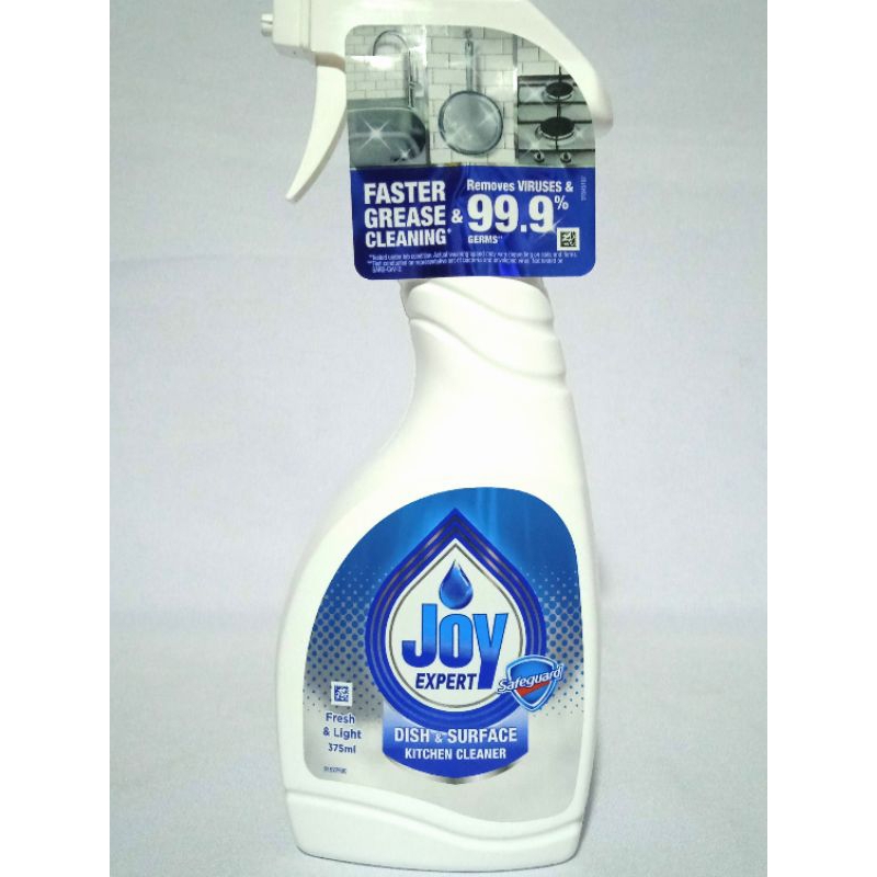 Joy Expert Dish & Surface Kitchen Cleaner Fresh & Light 375ml | Shopee ...
