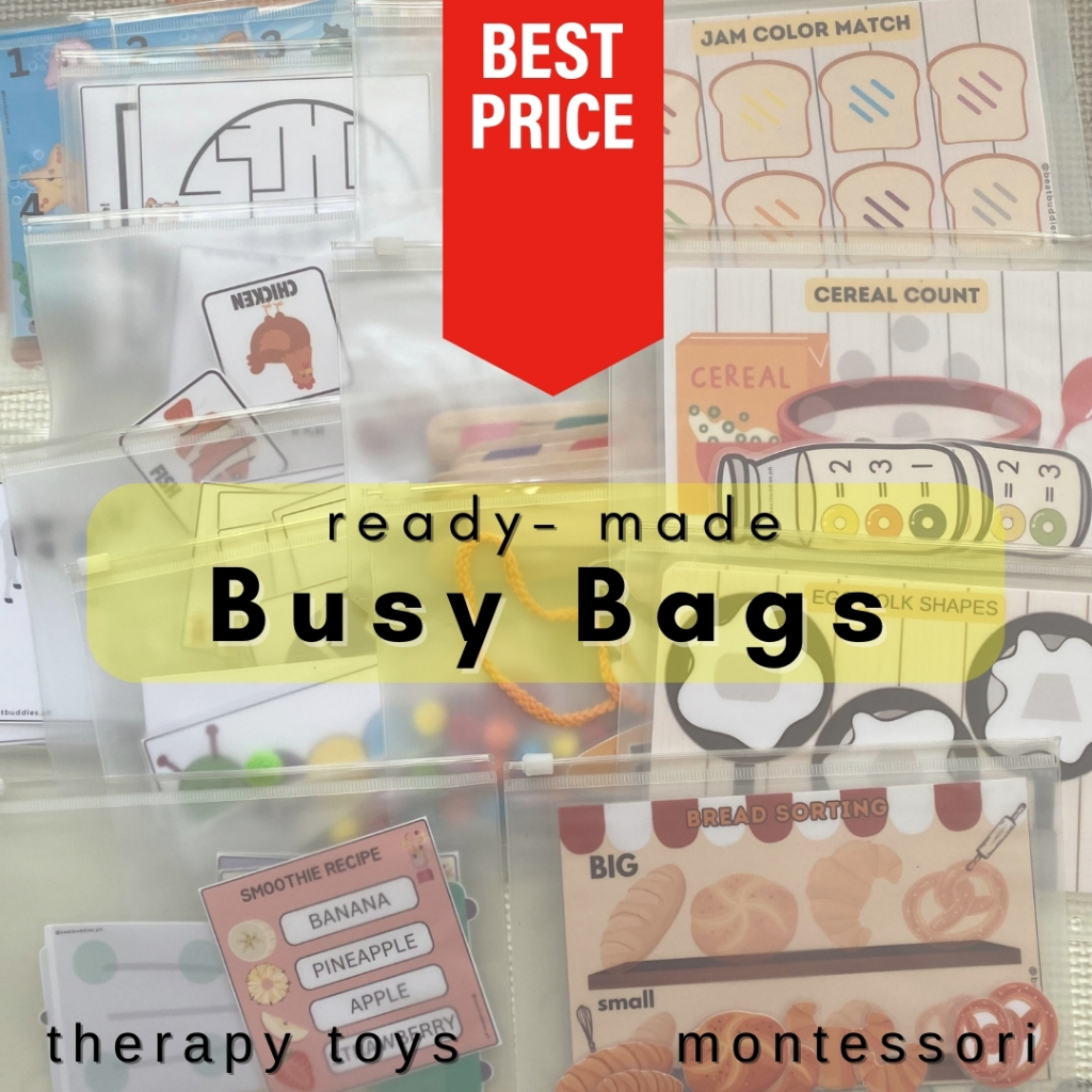 Learning Activity Kits for Kids, Ready Made Busy Bags, Montessori ...