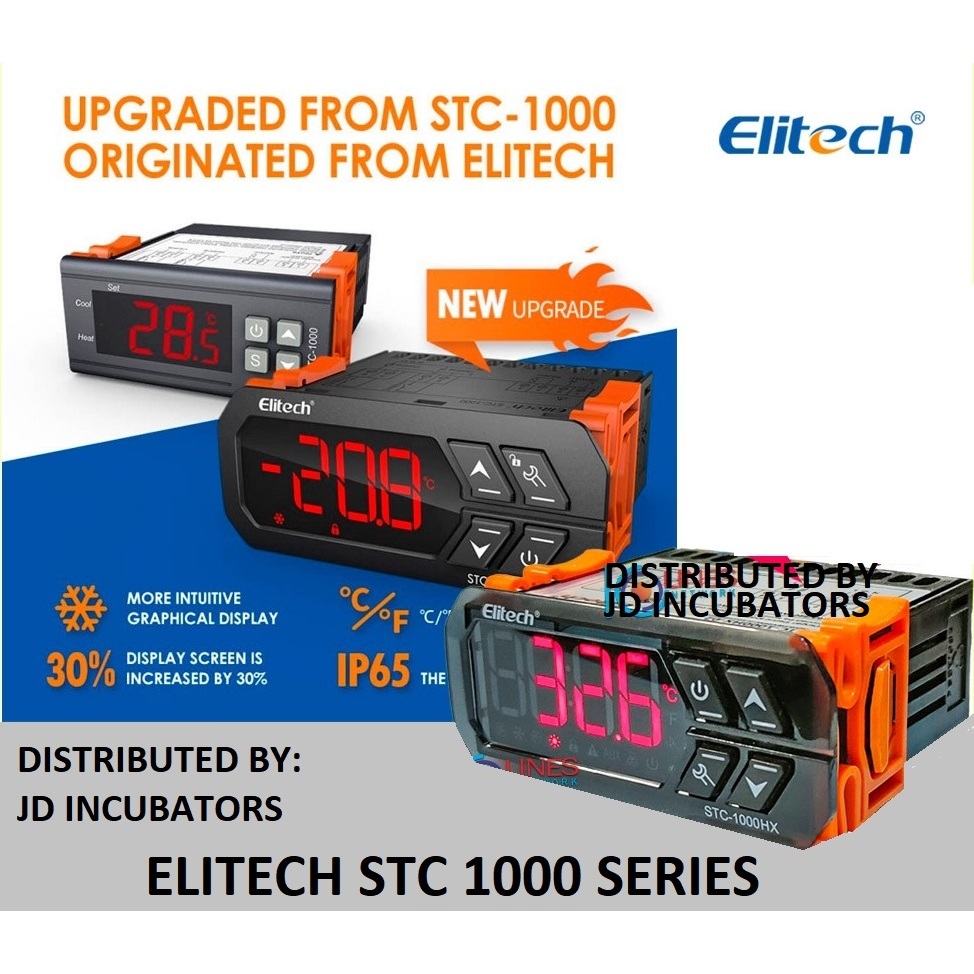 Elitech Original Thermostat Newest Model STC 1000 HX | Shopee Philippines