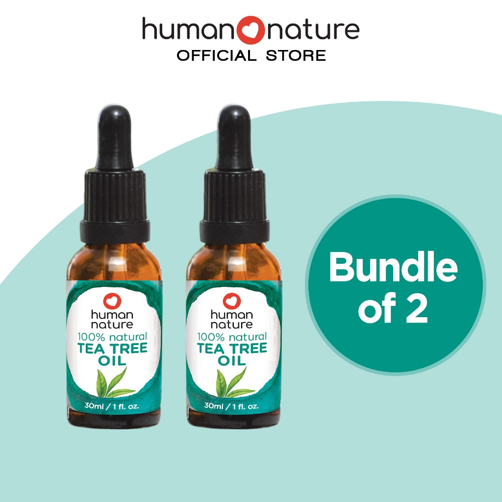 Human Nature Tea Tree Oil 30ml BUNDLE OF 2 | Shopee Philippines