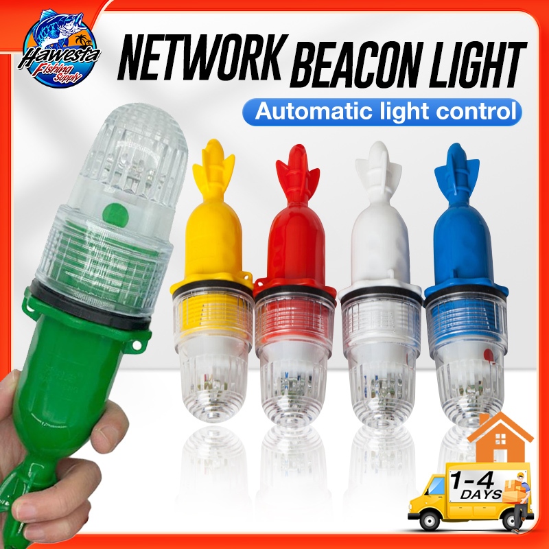 Torpedo Blinker Fishing Light Waterproof Floating Signal Light Net ...