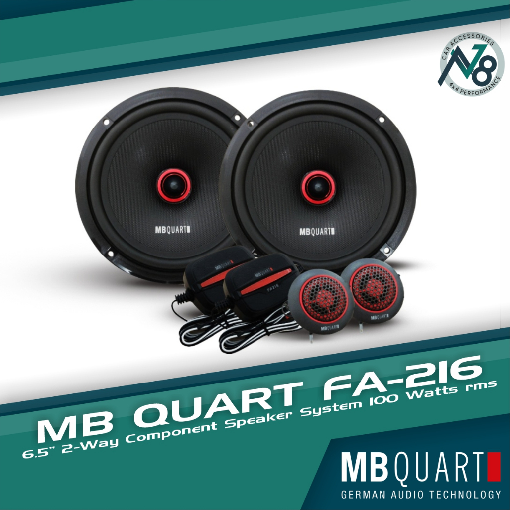 MB-QUART Formula FA-216 2-Way Component Speaker System Genuine | Shopee Philippines