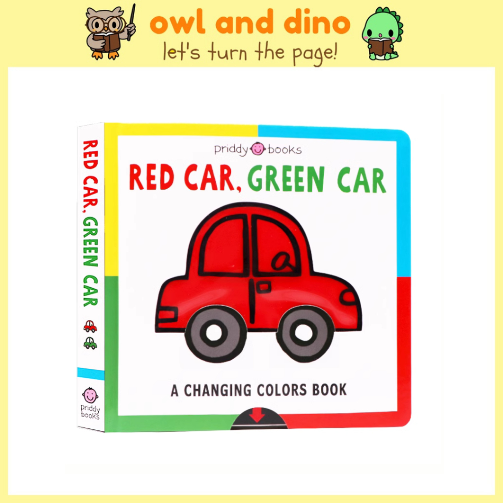 Red Car Green Car by Priddy Books (A Changing Colors Interactive Board ...