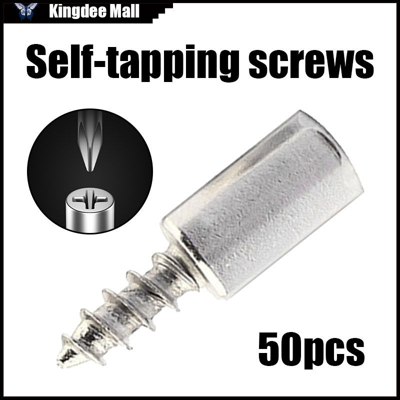 50pcs Cross Cabinet Screw Shelves Support Nails For Wardrobe Fixed ...