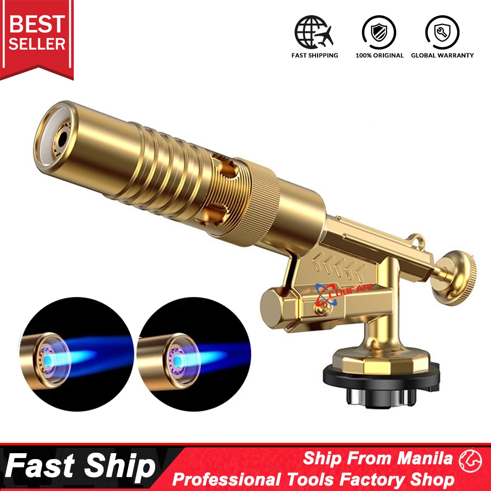All Bronze Gas torch Welding Nozzle Heat Flame Gun Bronze Brazing Blow ...