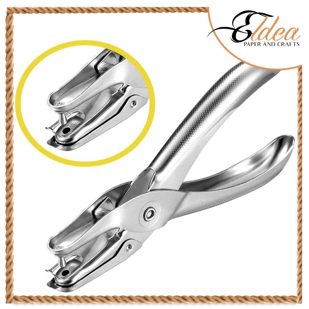 Metal Single Hand Held Hole Punch Scrapbooking Punches, 3mm Puncher ...