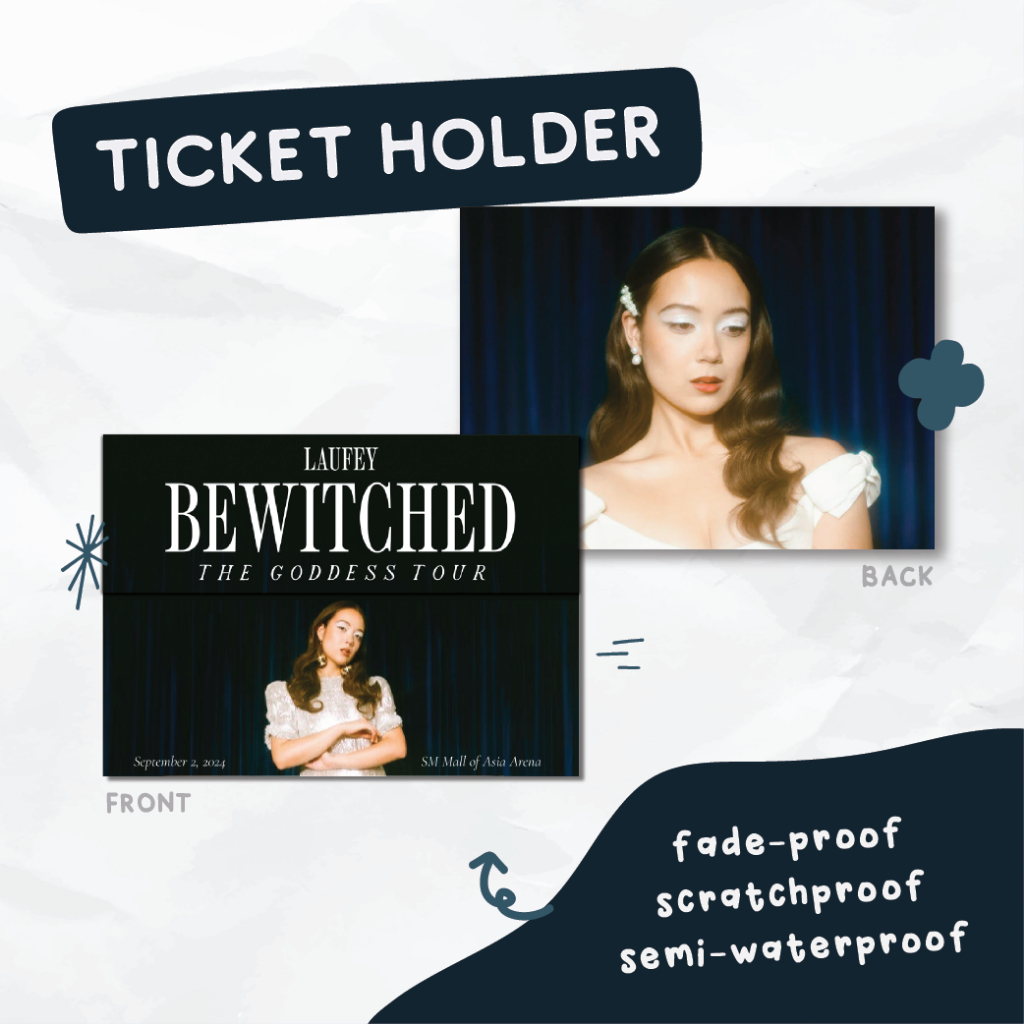 SCRATCHPROOF Laufey Bewitched: The Goddess Tour in Manila Ticket Holder ...