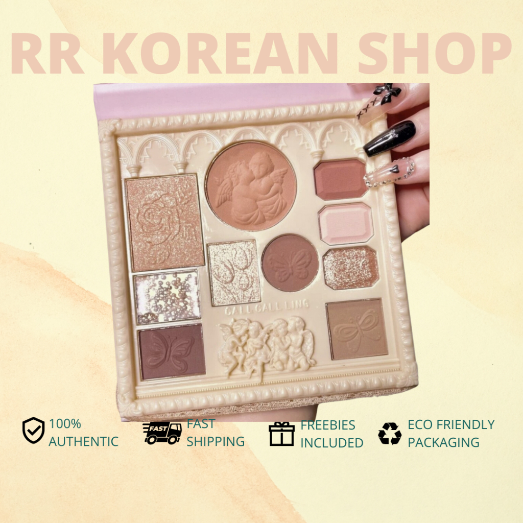 Angel Embossed 10-color Eyeshadow Palette | Shopee Philippines