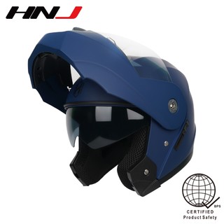 HNJ YM-920 PLAIN Motorcycle helmets open face modular helmet full face ...