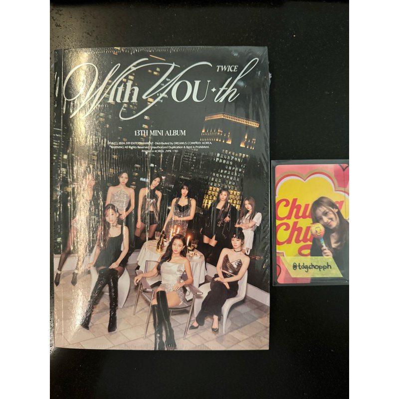 TWICE With YOUth Sealed Albums (Gen Photocard Set Sold separately ...
