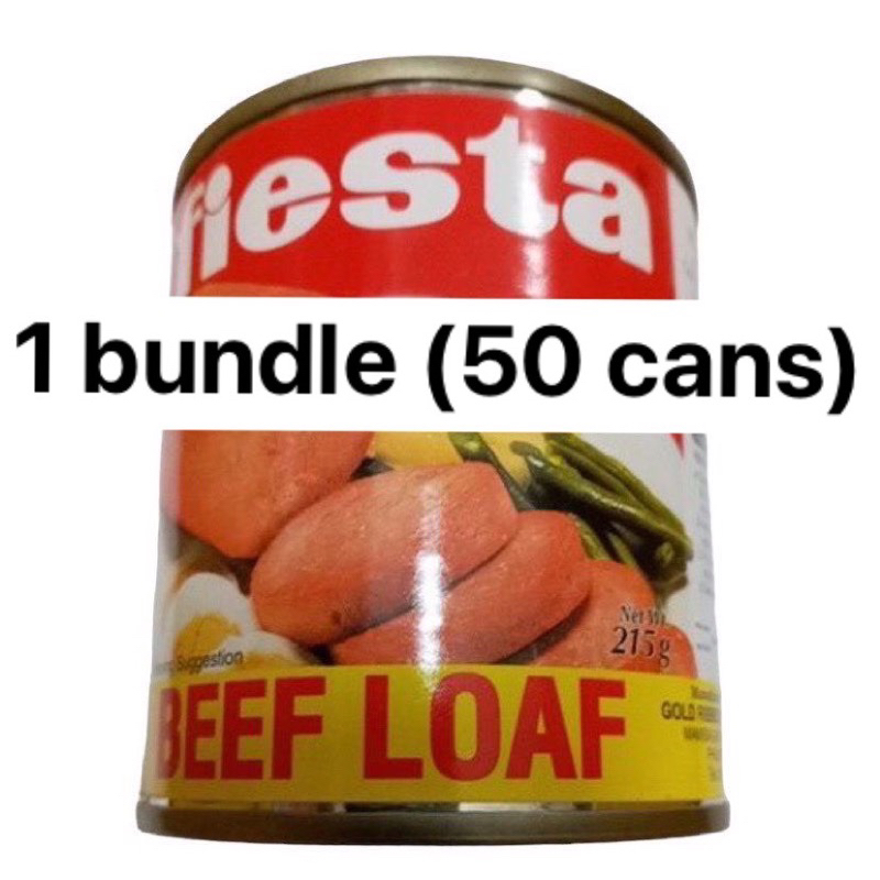 Fiesta beef loaf 215g (50 cans) | Shopee Philippines