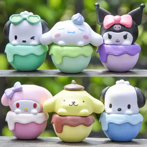 My Melody Twisted Doll Hello Kitty Sanrio Kuromi Machine DIY Pendant ...