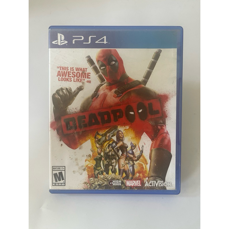 [USED] Sony PS4's Deadpool (RARE) | Shopee Philippines