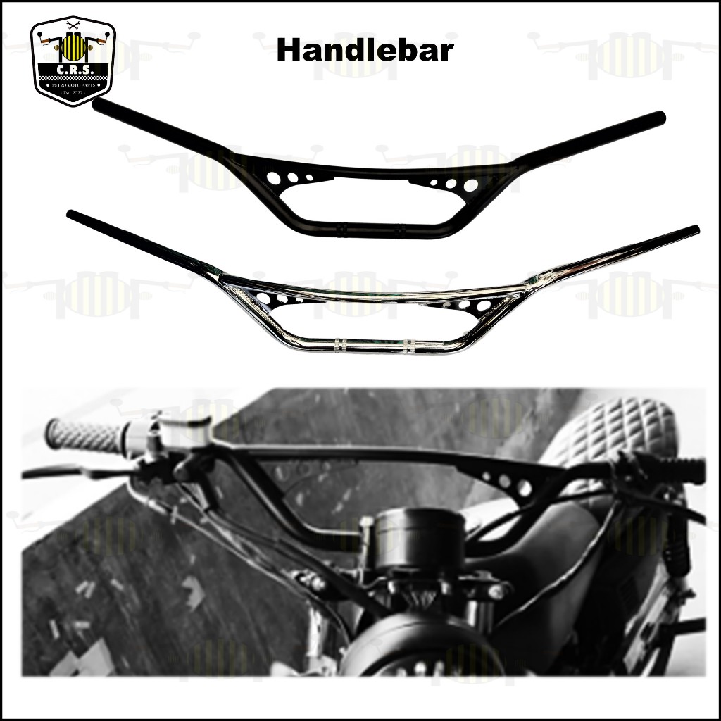 Scrambler classic Handlebar-classic motorcycle parts scrambler-sold per ...