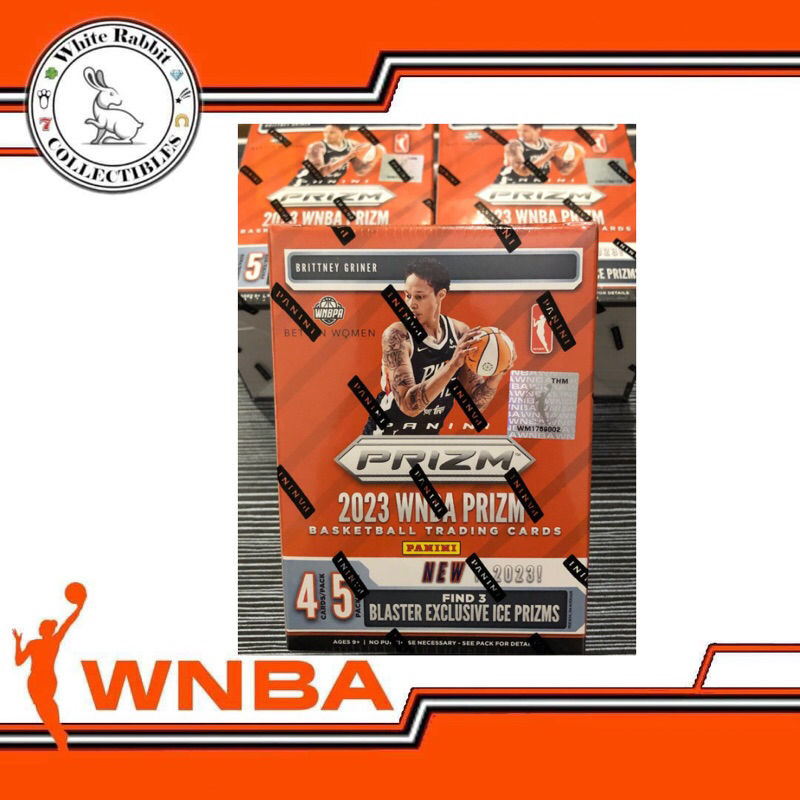 WNBA PANINI PRIZM 2023 - Sealed WNBA Blaster Box (Find 3 Exclusive Ice ...