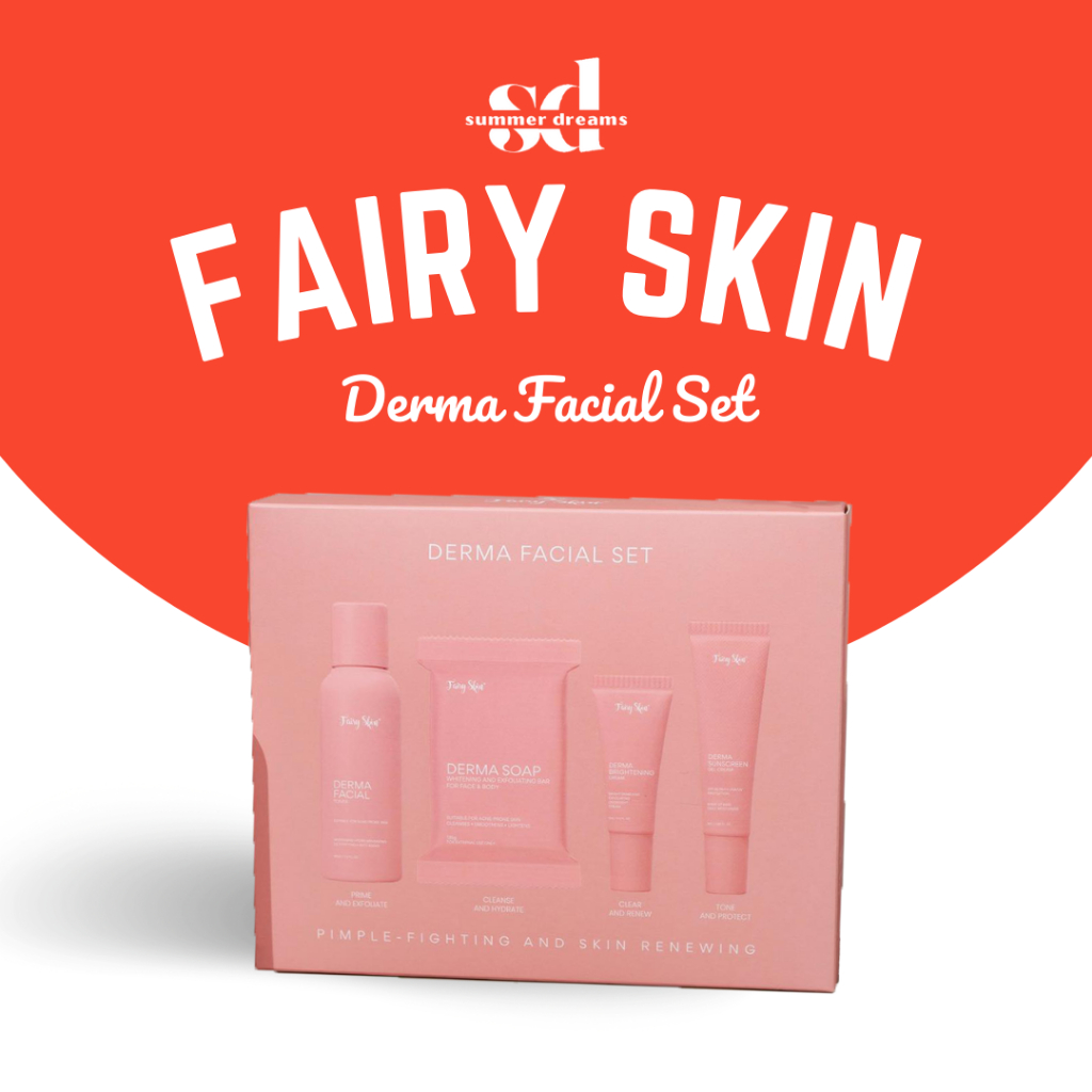 FAIRY SKIN Derma Facial Set New Packaging Korean Glass Skin | Shopee ...