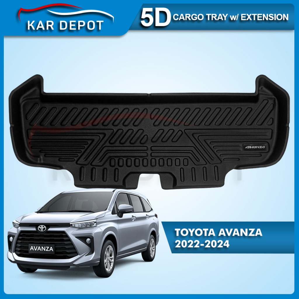 Toyota Avanza 2022-2024 5D CARGO TRAY w/ EXTENSION | Shopee Philippines