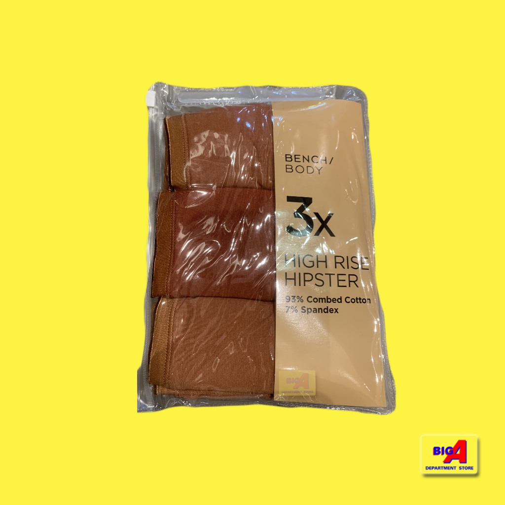 Bench/ 3in1 High Rise Hipster Panty | Shopee Philippines