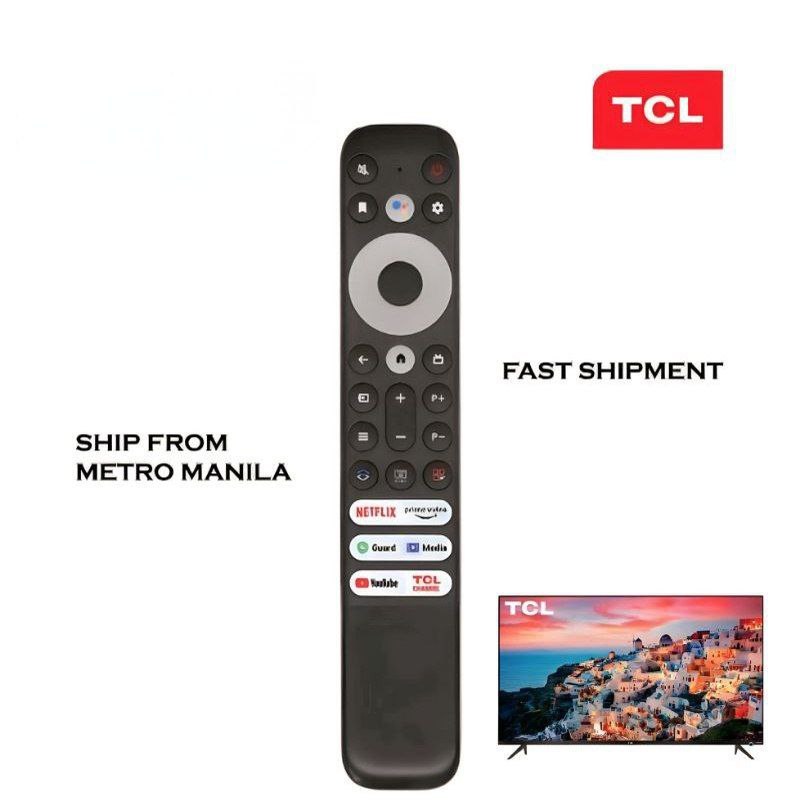 OSQ High Quality TCL Smart TV Replacement Remote Control RC802N ...