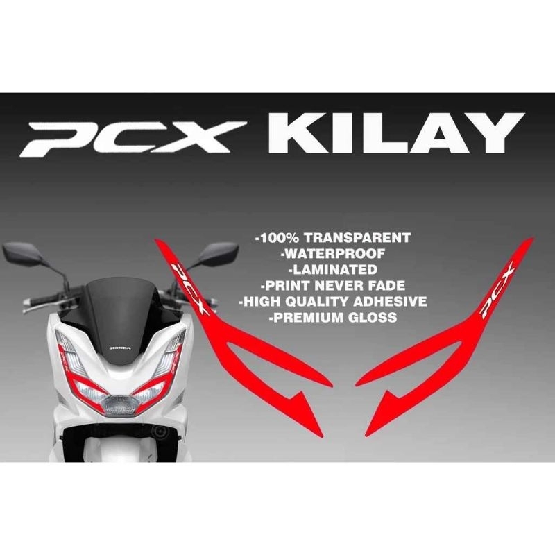 HONDA PCX 160 KILAY TINT/HONDA PCX STICKER/HONDA PCX DECALS | Shopee ...