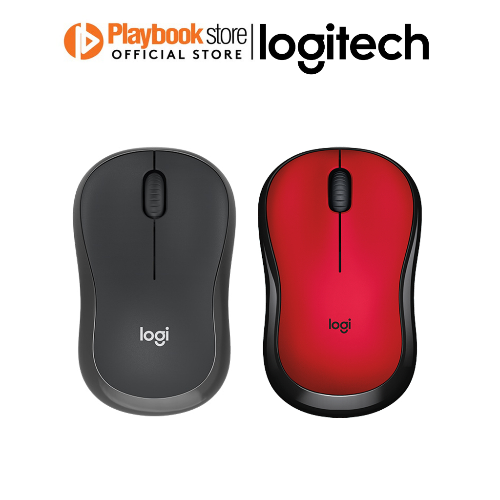Logitech M221 Black/Red 1000 DPI Silent Buttons 2.4Ghz with USB mini ...