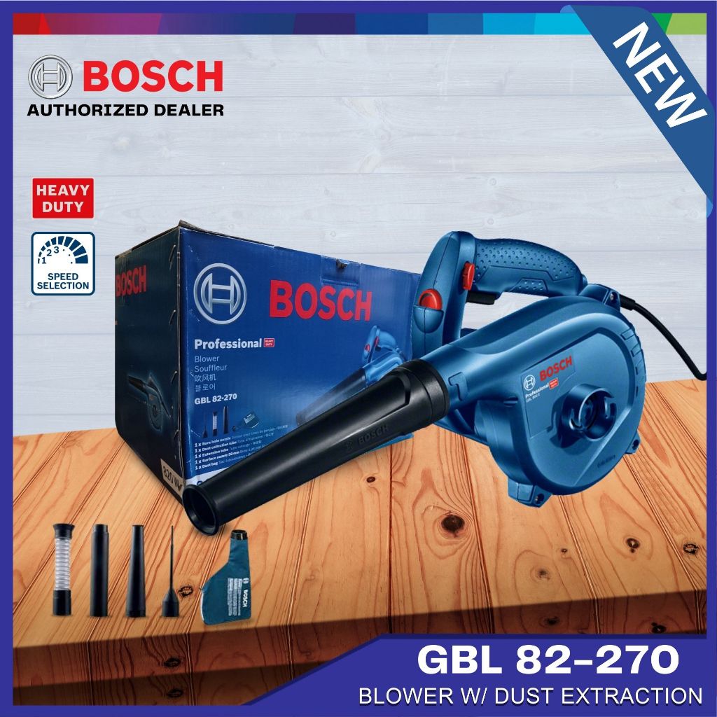 Bosch Blower w/ Dust Extraction GBL 82-270 820 watts 06019804K1 Heavy ...