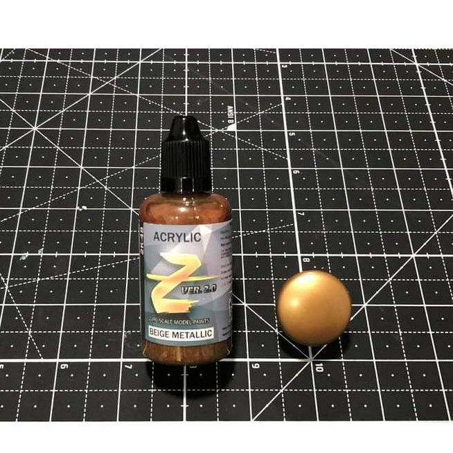 2K 48 BEIGE METALLIC ZURC ACRYLIC (50ML) | Shopee Philippines