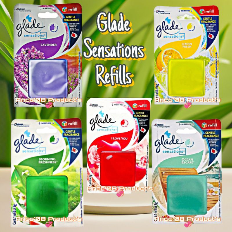 Glade Sensations Car Air Freshener Refills 8g. | Shopee Philippines