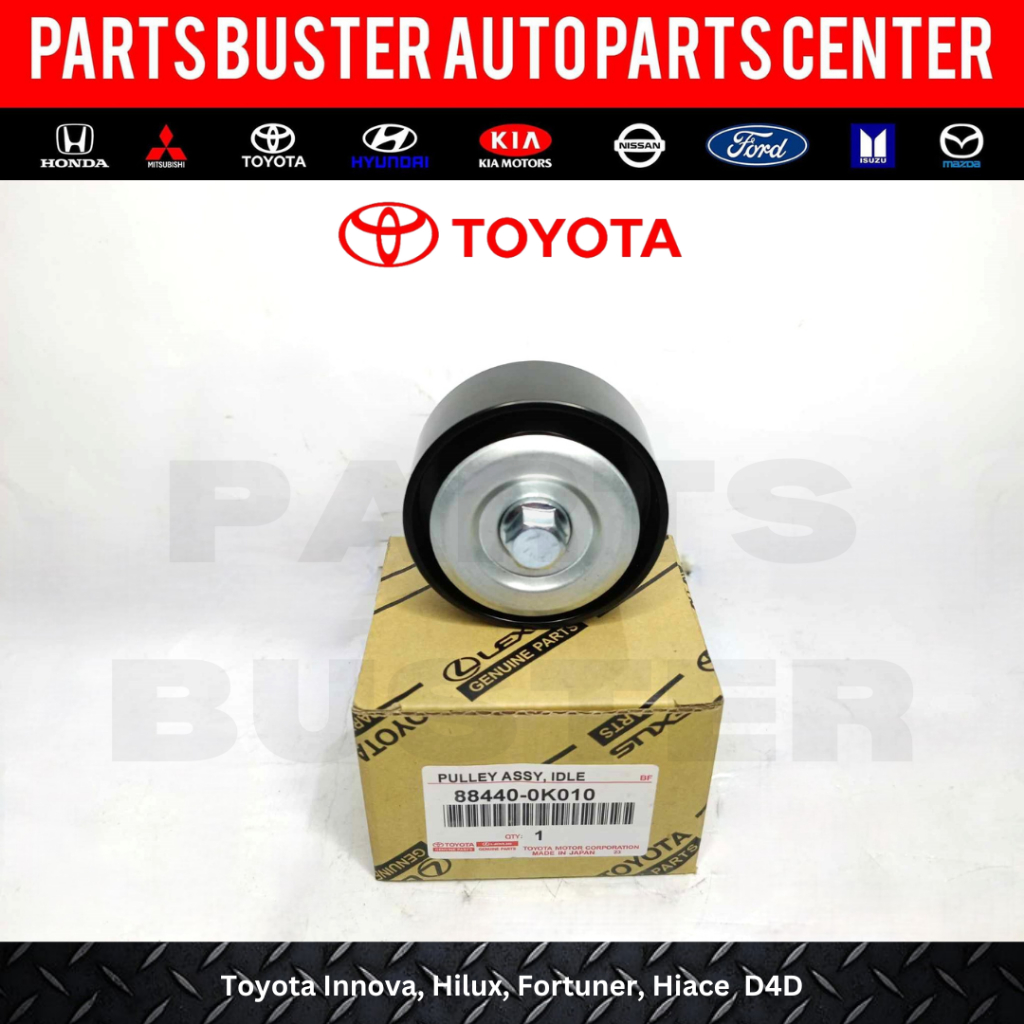 Idler Bearing Pulley for Toyota Innova, Hilux, Fortuner, Hiace D4D ...