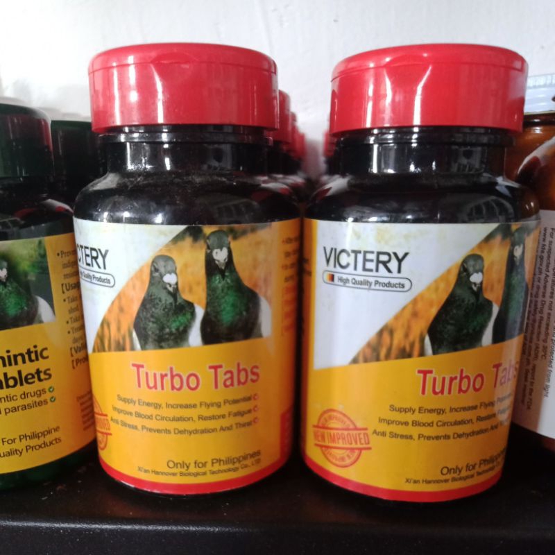 TURBO TABS (120 tabs) SUPPLY ENERGY INCREASE FLYING POTENTIAL | Shopee ...