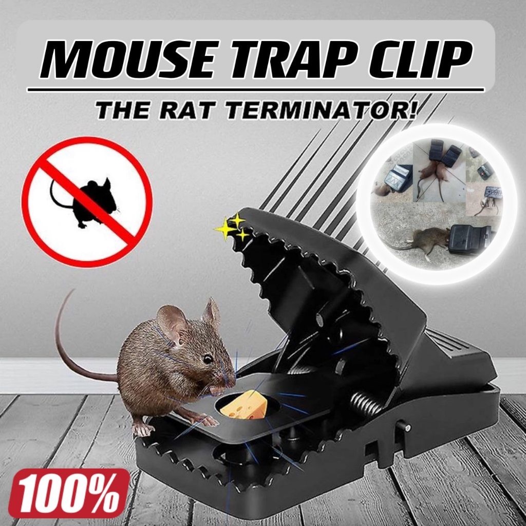 Mouse Trap Clip with hard teeth (Reuseable plastic) | Shopee Philippines