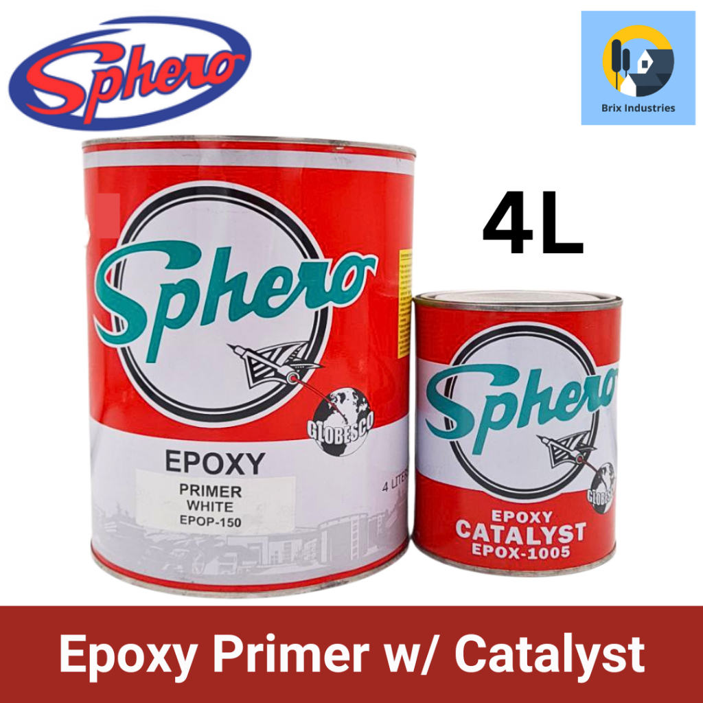Sphero Epoxy Primer 4 Liters (Gallon) 4 Colors Available | Shopee ...