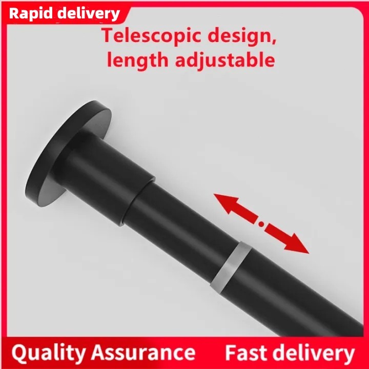 Multi Function Telescopic Tension Rod Spring Loaded Adjustable Tension ...