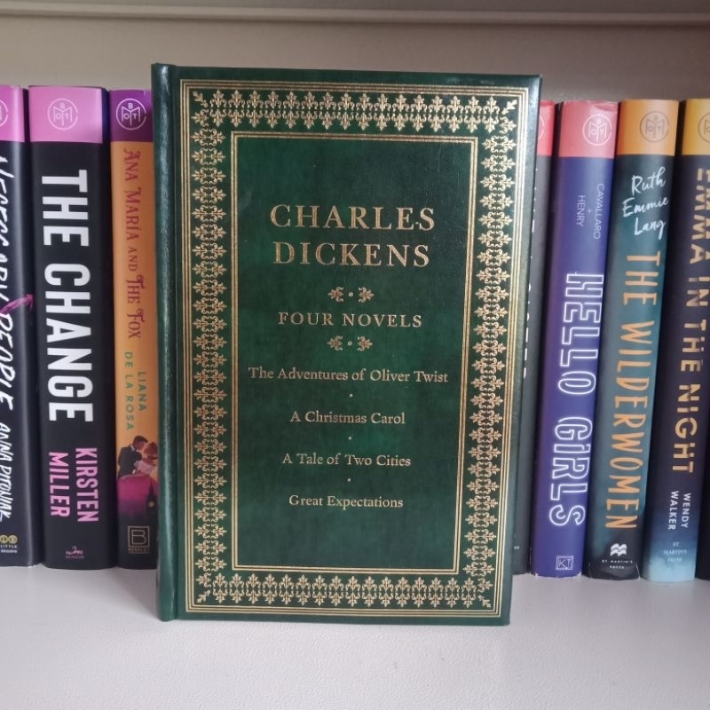 Charles Dickens : Four Complete Novels (Leatherbound) | Shopee Philippines