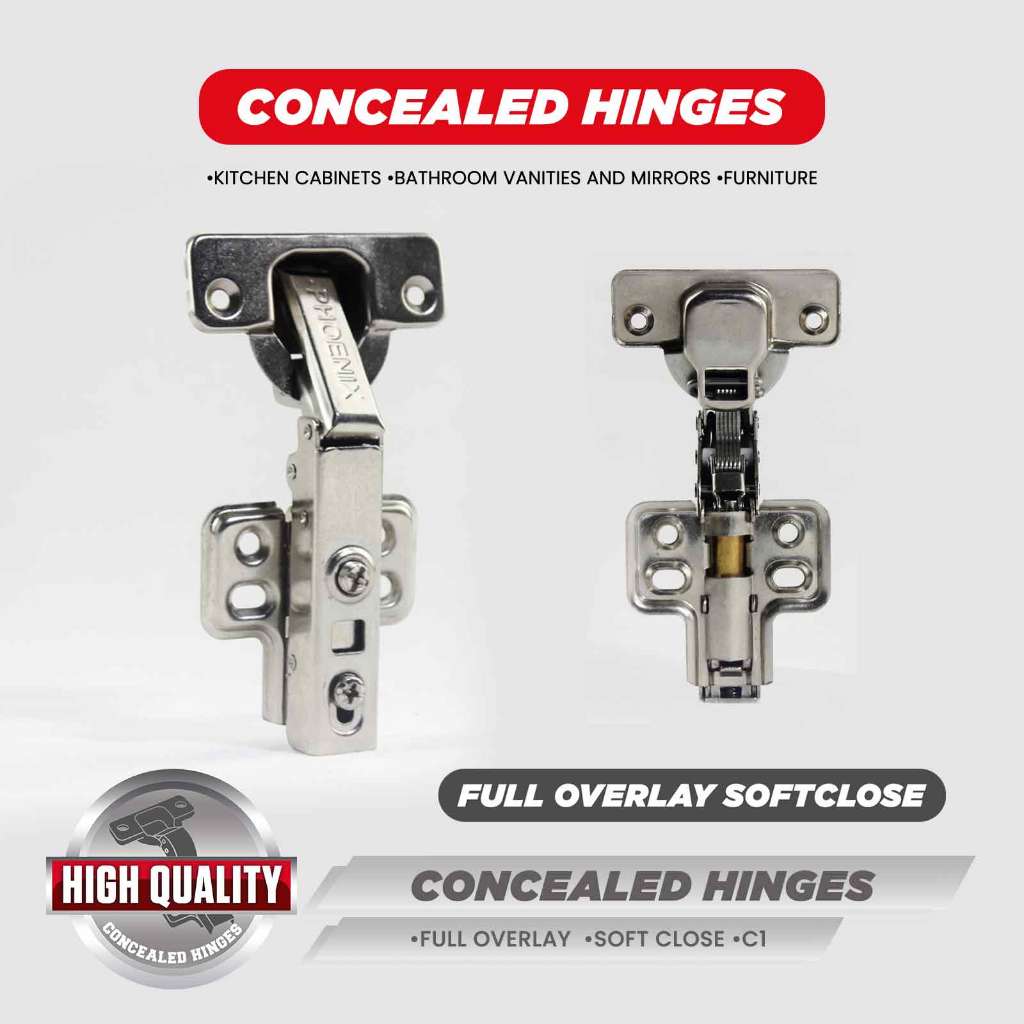 Concealed Hinges Full Overlay / Half Overlay / Inset - Yellow Elephant ...