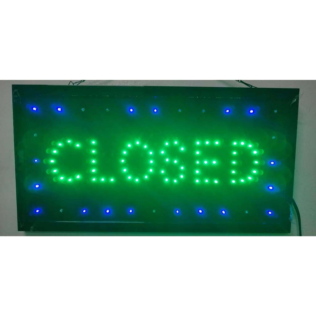 CLOSED LED DISPLAY BOARD SIGNAGE LED LIGHT ENERGY SAVING LIGHT ...
