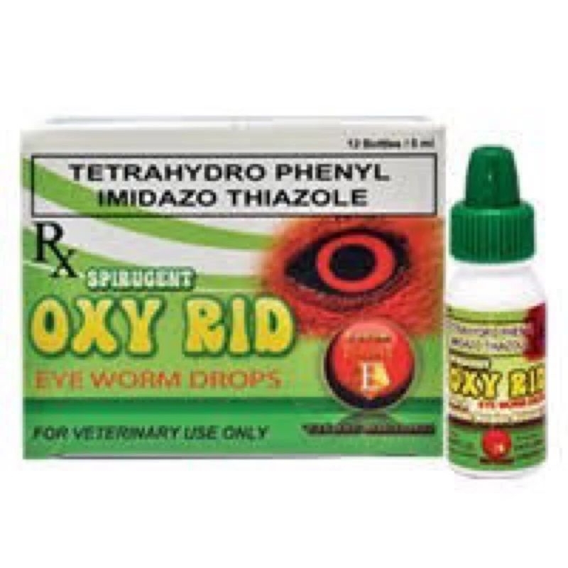 OXY RID eye worm drops 5ml for veterinary use only | Shopee Philippines