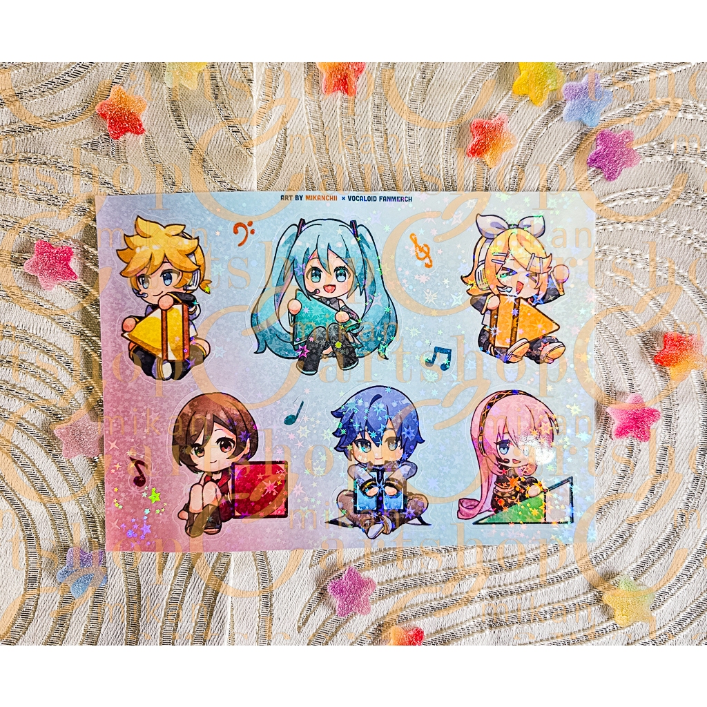 [mikanchii] Vocaloid Hatsune Miku Kagamine Rin Len Meiko Kaito Luka ...