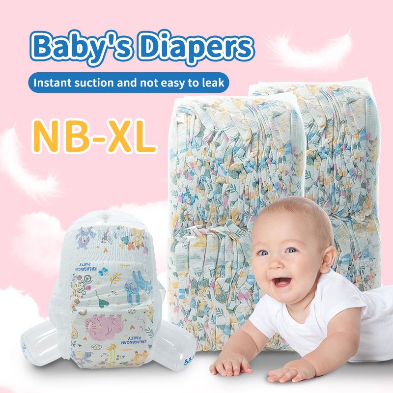 Tooshypuff Baby Diaper Ultra thin 50pcs Tape Diaper NewBorn S M L XL ...