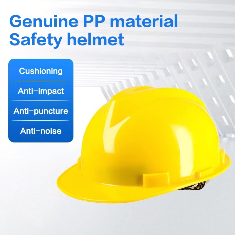 Safety Helmet Workplace Classic V Style Resistance Anti-Impact Multi ...