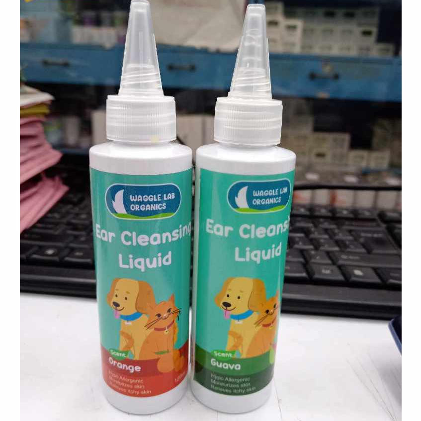 Waggle Lab Ear cleanser liquid. 120ml | Shopee Philippines