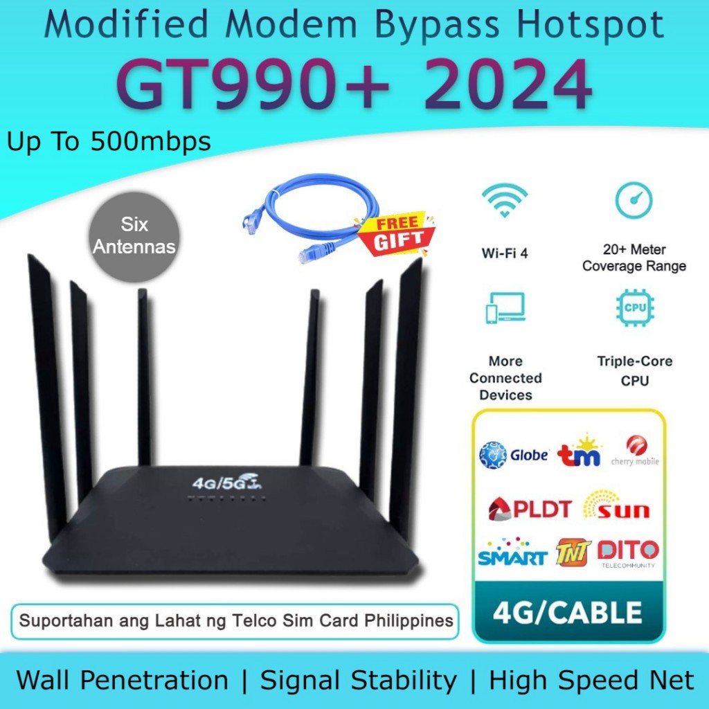 NEW 2024 Turbo GT990+ Modified 4G/5G LTE CPE Router Modem Wi-Fi ... NEW 2024 Turbo GT990+ Modified 4G/5G LTE CPE Router Modem Wi-Fi ...