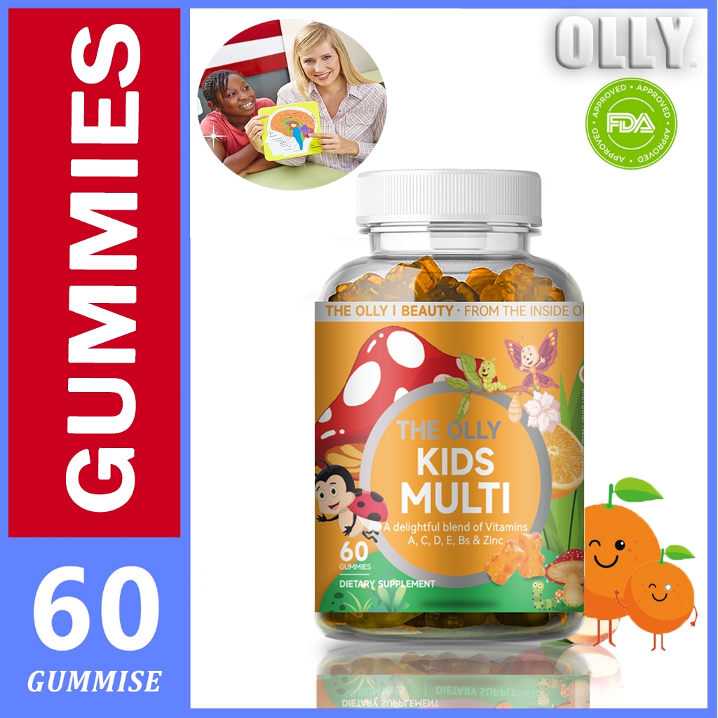 THE OLLY Multivitamin Gummies Capsules with Vitamins & Minerals for ...