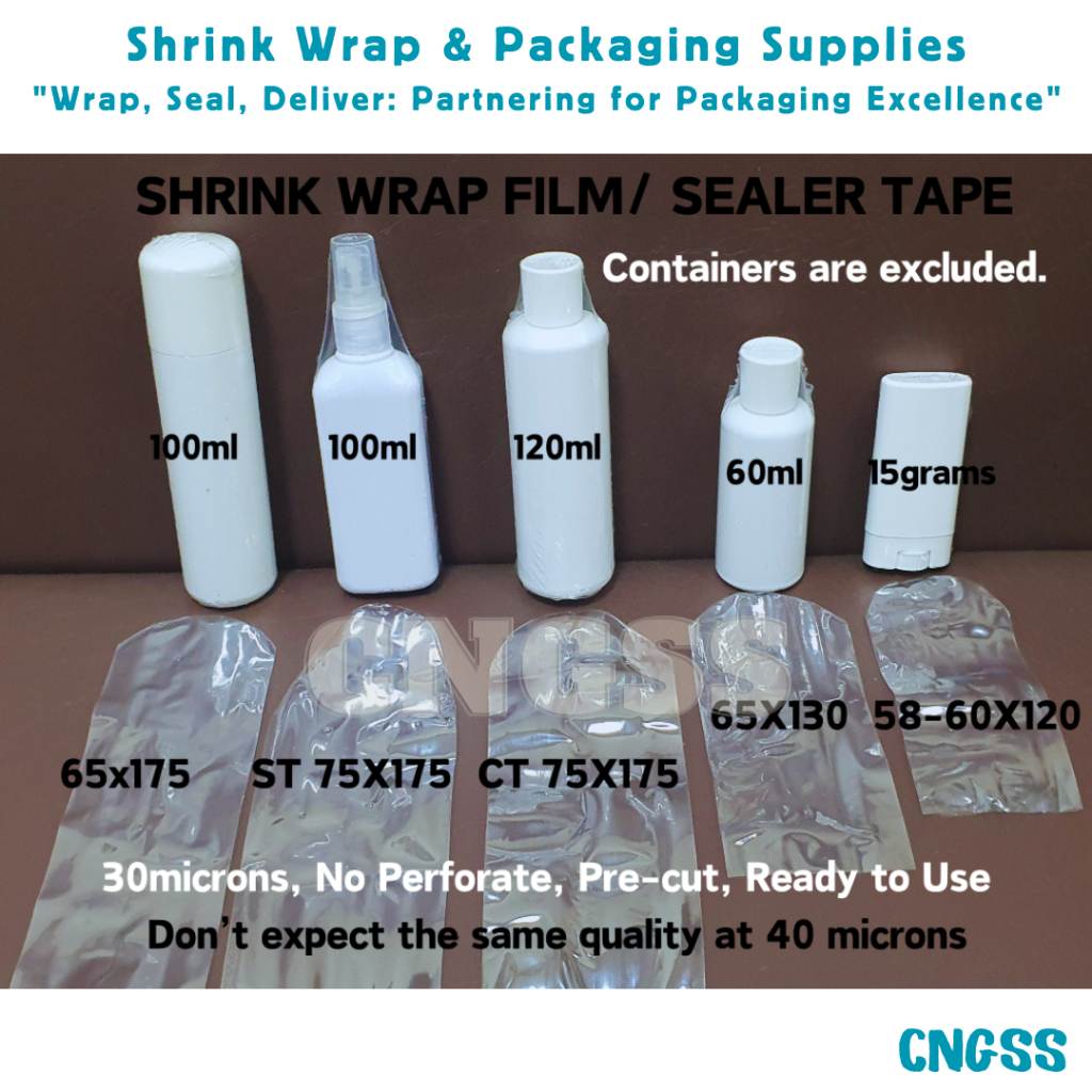 Shrink Wrap Plastic Packaging /Shrinkable Plastic Sealer Tape for ...