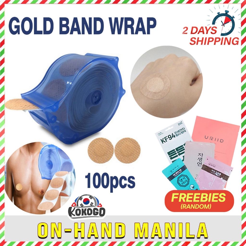 Wound Care 100pcs Roll circle Band-Aid Adhesive Bandages- First Aid ...