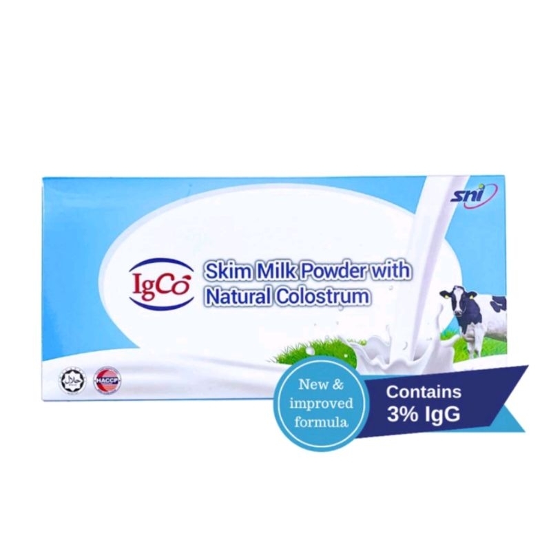 IGCO NATURALCOLOSTRUM SKIM MILK (30 SACHET) | Shopee Philippines
